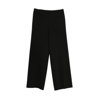 Via Masini 80 Weite Hosen - - Trousers - Damen - Schwarzk - M