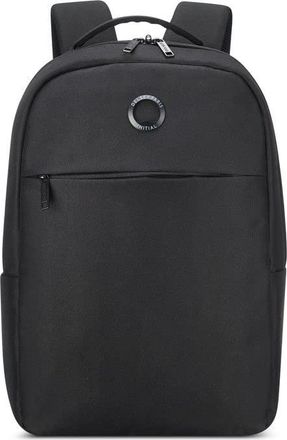 Delsey Delsey Paris Citypak Rucksack für Erwachsene, Uni, 1 Stück, schwarz, 15.6, Tagesrucksa