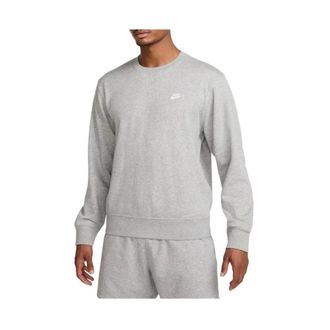 Nike Club French Terry Crew - - Sport - Herren - Grau - L