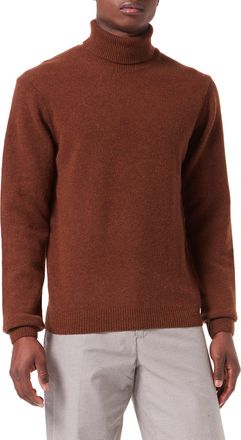 Casual Friday Casual Friday Herren Karl roll Neck Bounty Knit Pullover, 1810271/Bison Melange, XXL