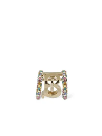 Burberry Pav&eacute; Logo Ear Cuff - Gold