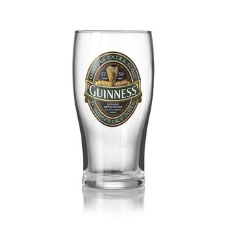 Guinness Einzelglas mit Guinness Ireland-Aufdruck