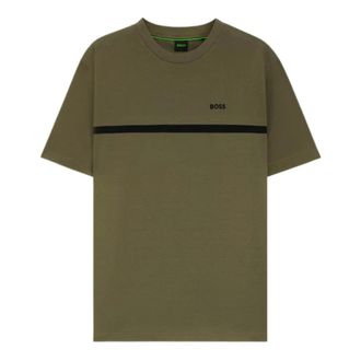 HUGO BOSS Boss T-Shirt ts_join structure - - Tops - Herren - Gr&uuml;n - XL