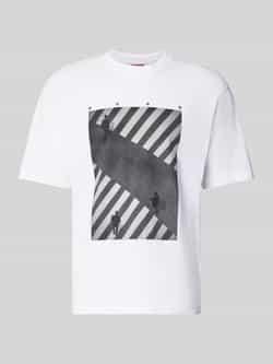 HUGO BOSS Slim Fit T-Shirt aus reiner Baumwolle Modell DODGER