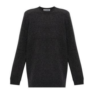 Jil Sander Pull col rond en laine - Homme - Pulls - Gris - Taille: M
