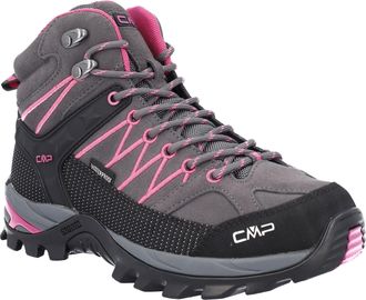 F.lli Campagnolo Wanderschuh CMP RIGEL MID WMN WP TREKKING SHOES, Damen, Gr. 36, pink (terra, bubblegum), Leder, Schuhe Wanderschuh, wasserdicht, Topseller
