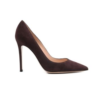 Gianvito Rossi 105 Pointed-Toe Pump - - Shoes - Damen - Braun - 40 1/2 EU