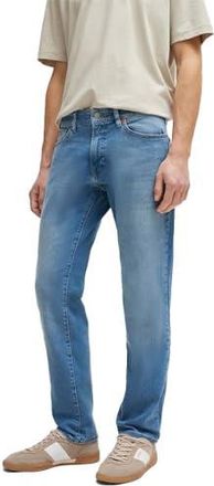 BOSS Hommes Maine BC-L-C Jean Regular Maine en Denim Stretch Bleu