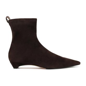 Kazar Spitzer Ankle Boot aus Wildleder - - Shoes - Damen - Braun - 38 EU