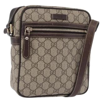 Gucci Pre-owned GG Canvas Umh&auml;ngetasche - - Pre-owned - Damen - Braun - ONE SIZE
