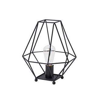 Lussiol Albany Stehleuchte Metall 40W schwarz L 26xH 33cm