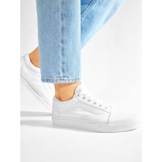 Vans Sneakers aus Stoff Vans Old Skool VN000D3HW00 Wei&szlig;