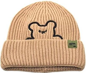 Generic Bonnet de ski tricoté pour femme et homme - Bonnet chaud pour entraînement par temps froid - Pour entraînement par temps froid - Vie quotidienne, kaki