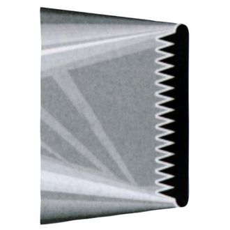 St&auml;dter Rand-T&uuml;lle, Edelstahl, Silber, 4.5x4.5x3 cm