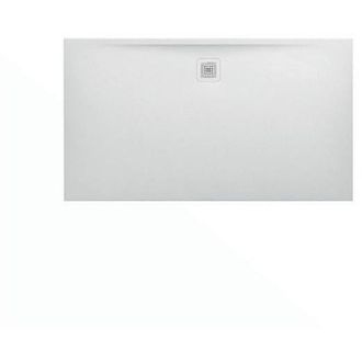 Laufen Laufen - Passion Duschwanne aus Marbond 160 x 90 x 3,3cm,Ablauf lange Seite,wei&szlig; BPPABTL160.90W