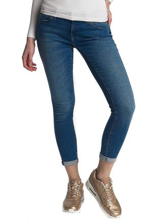 Mavi Damen Skinny Skinny Jeans Lexy 10734, Gr. W29, Blau (Mid Brushed Ultra Move 22602)