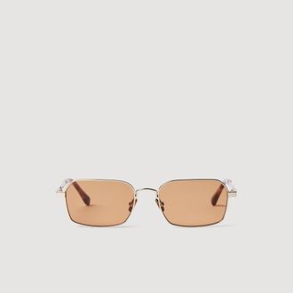 Sandro Sonnenbrille aus Acetat und Metall