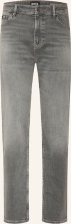HUGO BOSS Jeans Ogden Straight Fit grau