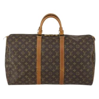Louis Vuitton unisex, Pre-owned, Brun, Taille: ONE Size Sac Keepall Pre-owned