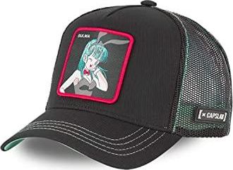 Capslab Bulma Dragon Ball Black Trucker Cap - One-Size