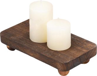 Generic Pr&auml;sentationsbrote aus Holz: Aromatherapie-Basis aus Holz, stapelbares Parf&uuml;mregal | Schreibtisch-Ornamente mit Beinbasis, Organizer f&uuml;r den Einzelhan