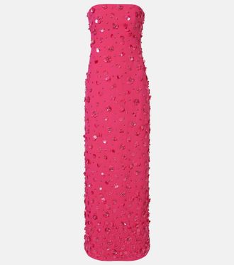 SIMKHAI Verzierte Bustier-Robe Serafina