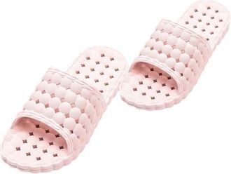 Garneck Pantoufle Été Creuse Pantoufle Salle De Bain Maison Bain Semelle Antidérapante Design Ajouré