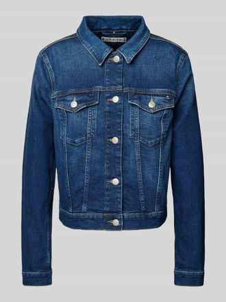 Tommy Hilfiger Slim Fit Jeansjacke aus Baumwoll-Mix