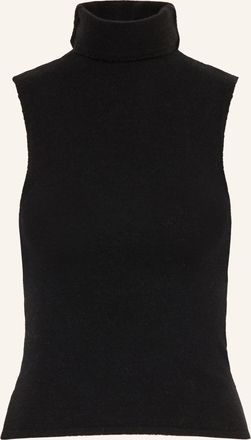 by Aylin Koenig By Aylin Koenig Stricktop Nila Mit Merinowolle schwarz