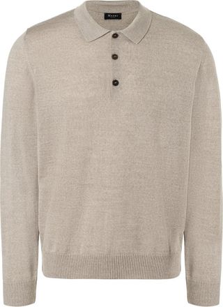 Maerz Pullover Polokragen Knopf 1/1 Arm