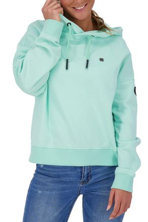 Alife And Kickin ALIFE and Kickin JessyAK A Sweat - Damen Hoodie - Pullover mit Kapuze Ideal f&uuml;r Freizeit & Alltag - Sweatshirt - Kapuzenpullover Aqua L