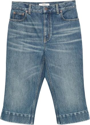 Chlo&eacute; Belt-loop Pocket Shorts
