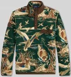 Polo Ralph Lauren Regular Fit Sweatshirt aus Fleece mit Logo-Patch Modell VNTG