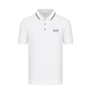 Emporio Armani Emporio Armani Ea7, Homme, Tops, Blanc, Taille: L Polo Chemises