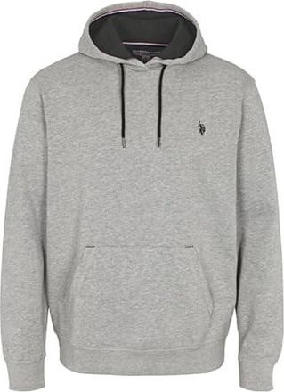 U.S.Polo Association Brayden Sweat à capuche pour homme, gris, L, gris, L