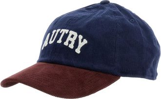 Autry Homme, Accessoires, Bleu, Taille: ONE Size Casquette de baseball avec logo en velours