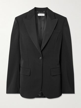 Stella McCartney Blazer Aus Twill - Schwarz