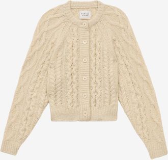 Isabel Marant Cardigan Yara - Femme - Écru - Taille 34 - Marant Étoile