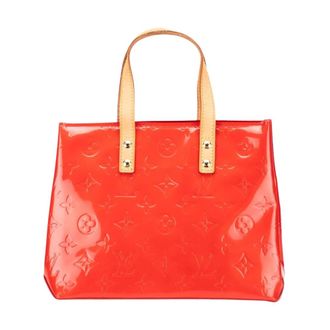 Louis Vuitton Sac fourre-tout &eacute;l&eacute;gant en cuir gaufr&eacute; Pre-owned - Femme - Pre-owned - Rouge - Taille: ONE Size