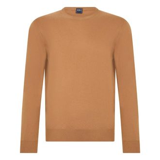 Fedeli Homme, Pulls, Brun, Taille: M Tricot ras du cou