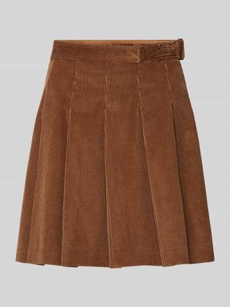 Max Mara Minirock mit Bundfalten