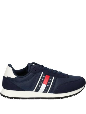 Tommy Jeans logo-detail sneakers - Bleu