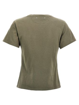 Golden Goose Womens Bicolor Cotton T-Shirt