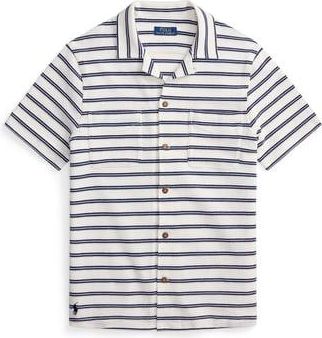 Polo Ralph Lauren Chemise manches courtes &agrave; rayures en coton