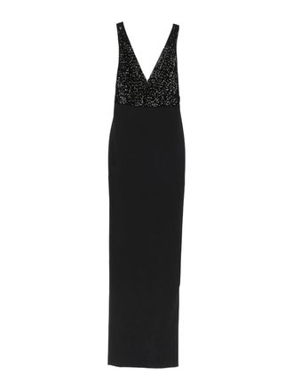 Elisabetta Franchi Maxi Robe - Noir
