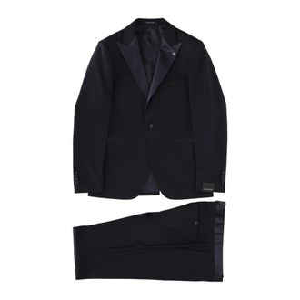 Tagliatore Tuxedo mit Schalkragen - - Suits - Herren - Blau - L