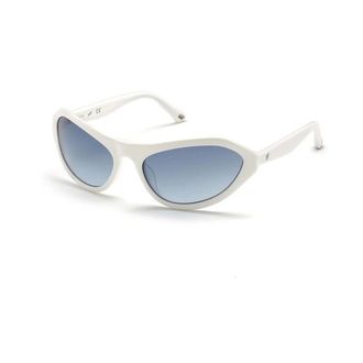 Web Eyewear Femme, Accessoires, Blanc, Taille: ONE Size Lunettes de soleil &agrave; monture en plastique