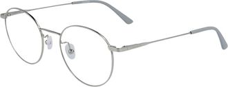 Calvin Klein unisex, Accessoires, Gris, Taille: 49 MM Lunettes Rondes
