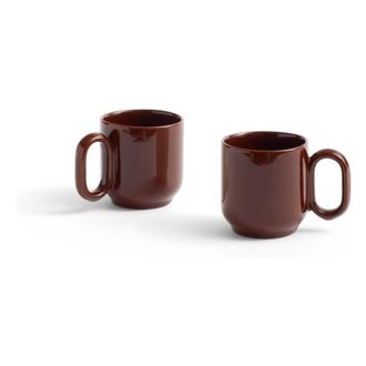 HAY Tasses en terracotta Barro - Set de 2, Rui Pereira Hay