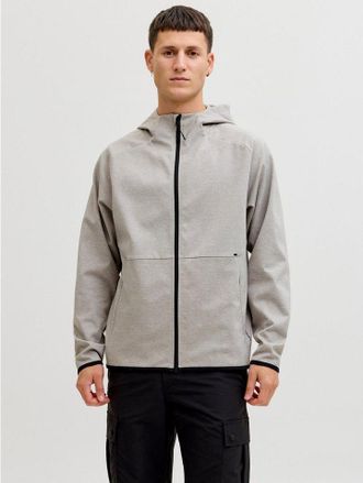 Jack & Jones Sweatshirt JJEBASE SWEAT ZIP HOOD SN mit Kaputze